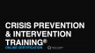 CPI Certification Online Training, Crisis Prevention Intervention | Non ...